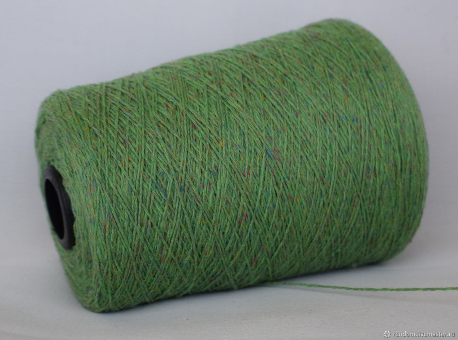 Твид с шелком (Casa Del Filato), зеленый купить в интернет-магазине ...