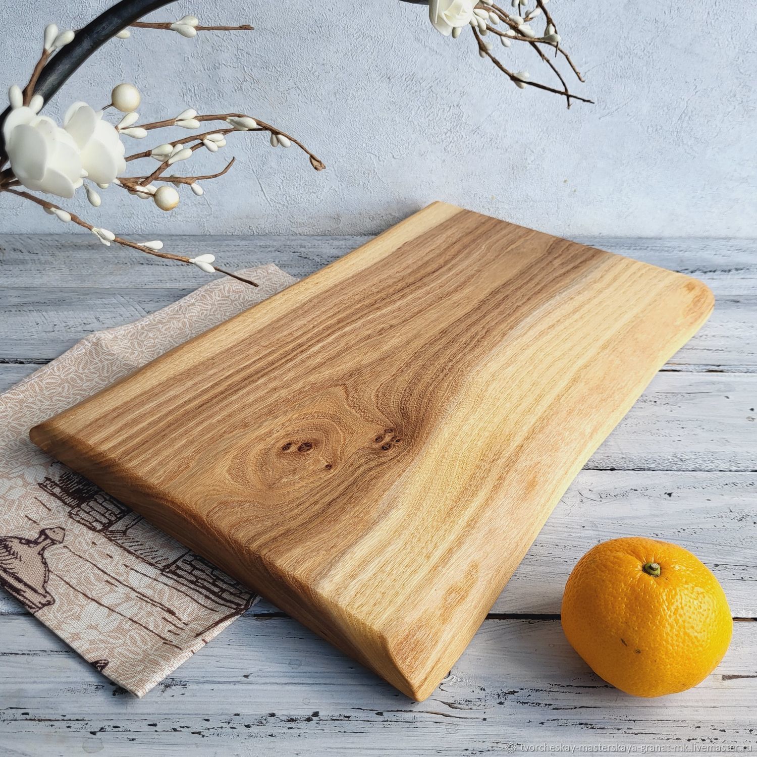 Разделочная доска из дерева большая деревянная посуда в интернет ...