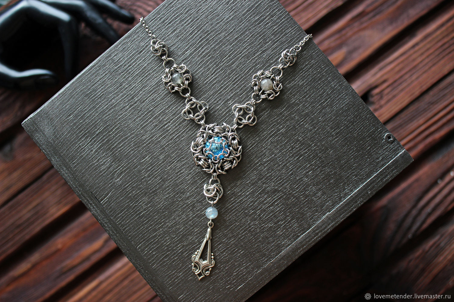 Кулон с кристаллом Сваровски "Пойманная звезда" купить в интернет ...