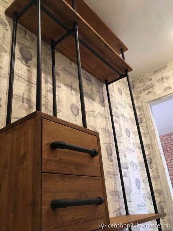 Шкаф лофт. Прихожая лофт – заказать на Ярмарке Мастеров – I76ZVRU ...