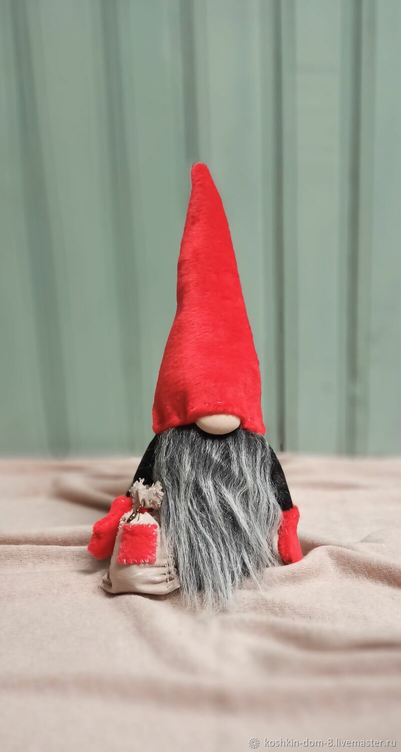 Скандинавский гном. Новогодний гном. Рождественский гном. Гном в ...
