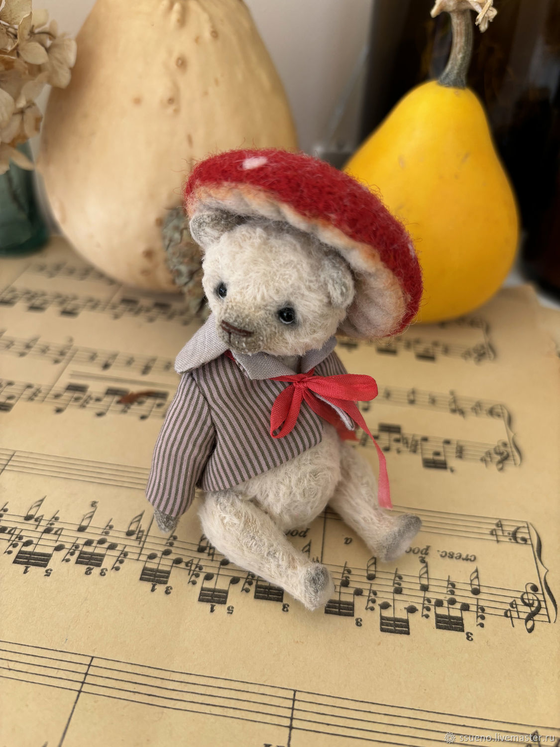 Тедди мишка купить в интернет-магазине Ярмарка Мастеров по цене 8000 ...