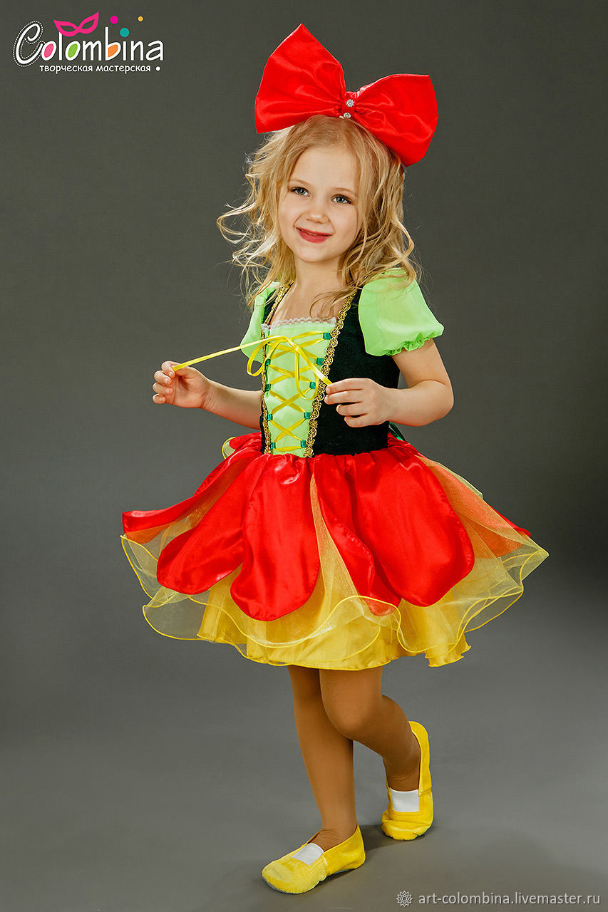 Костюм Дюймовочки 471 в интернет-магазине Ярмарка Мастеров по цене 4795 ...