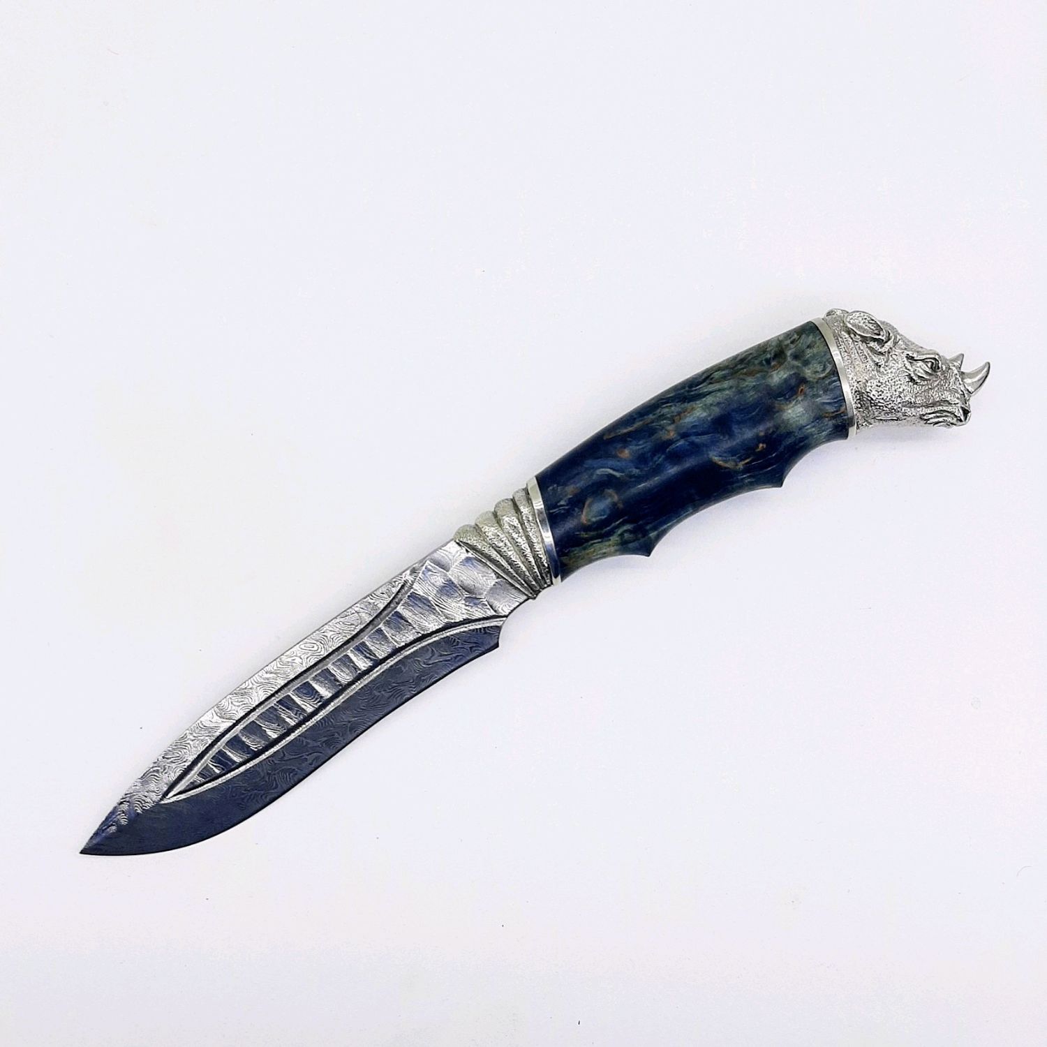 Нож "Носорог" кованый ручной работы. Подарок мужчине. в интернет ...