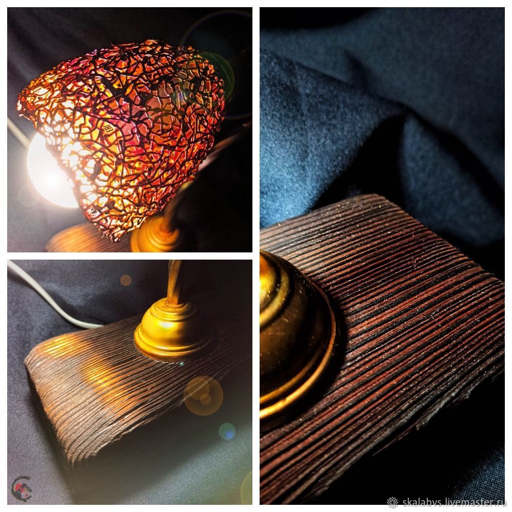 Настольная Лампа "Momok" нарисованная вручную! в интернет-магазине на ...