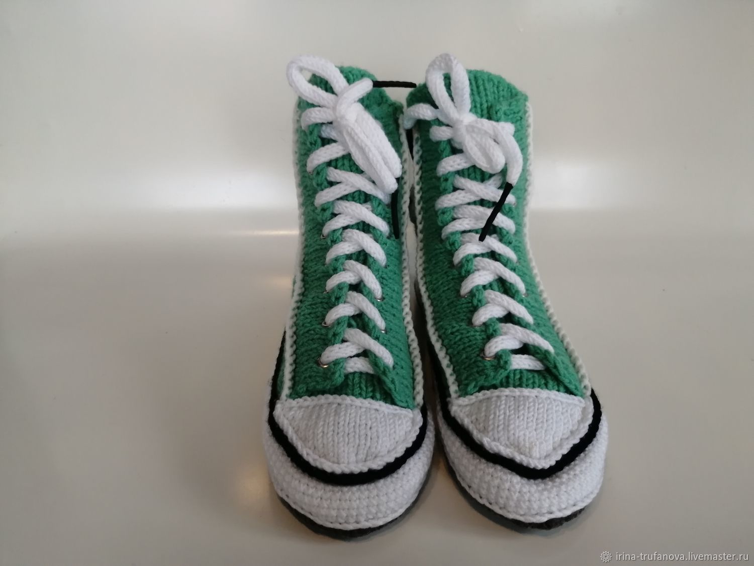 Тапочки: Вязаные кеды-тапочки-носки! в интернет-магазине Ярмарка ...