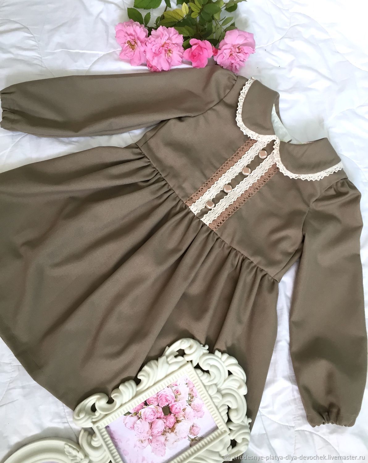 Платье в ретро-стиле в интернет-магазине Ярмарка Мастеров по цене 4800 ...