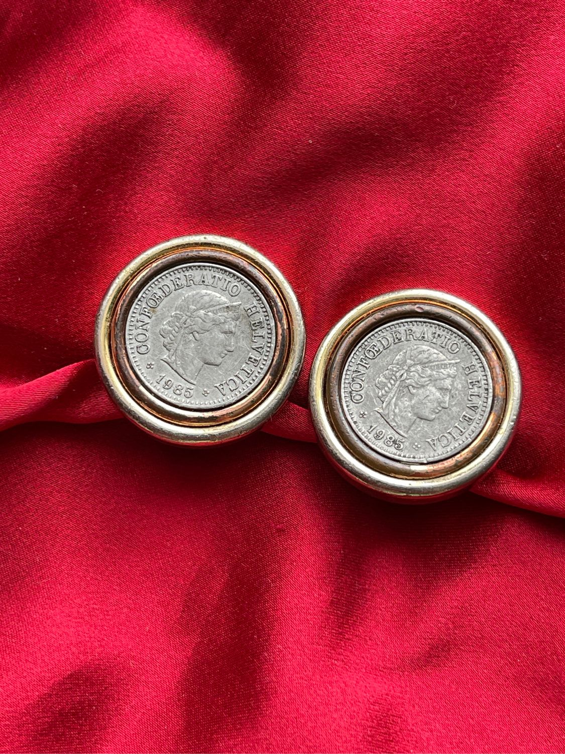 Винтаж: David Grau. Клипсы геральдические. Артикул: AE02C5(54237470) в ...