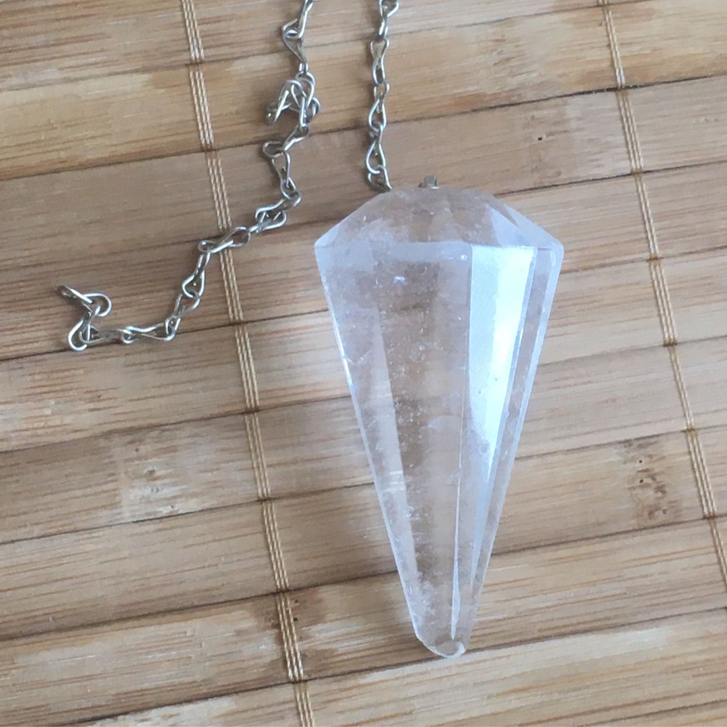 Маятник из горного хрусталя – заказать на Ярмарке Мастеров – NXX30RU ...
