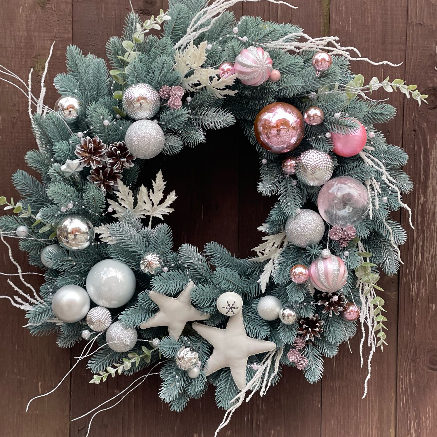 Венок новогодний Рождественский венок Венок на дверь в интернет ...