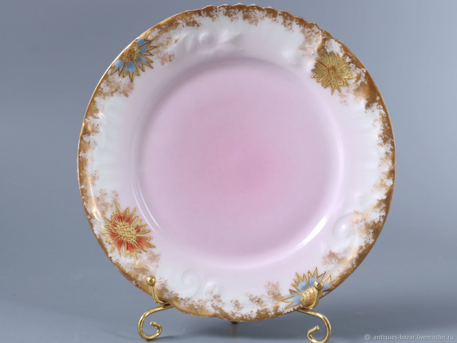 Винтаж Старинная тарелка Limoges в интернет магазине Ярмарка Мастеров по цене 2800 ₽ L1fsmru