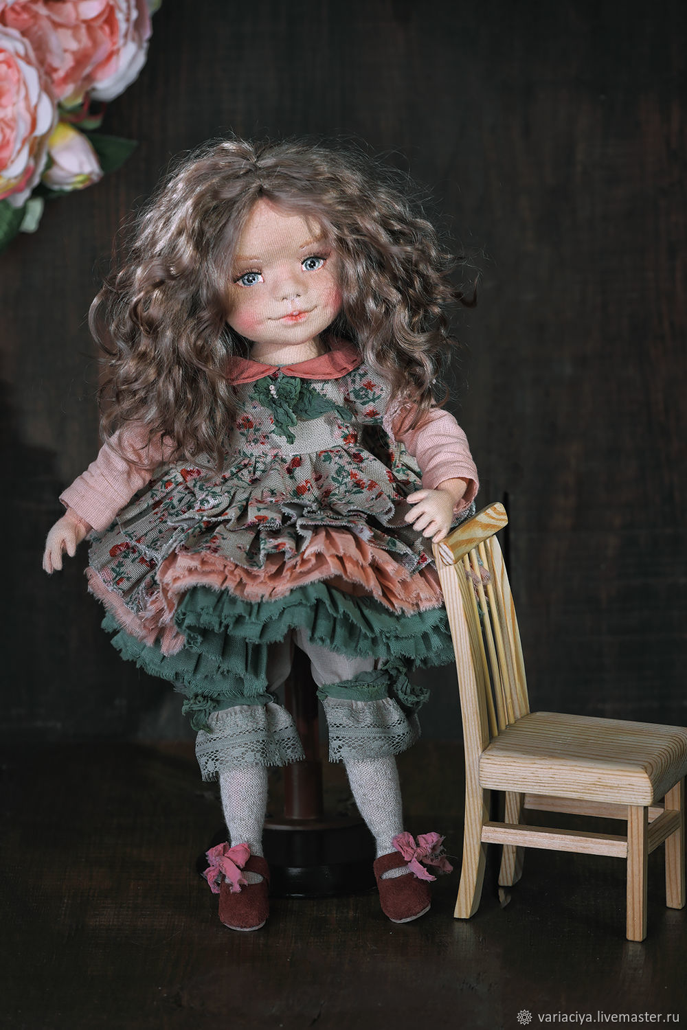 Интерьерная кукла Мила купить в интернет-магазине Ярмарка Мастеров по цене 30000 ₽ – SZ1YURU ...