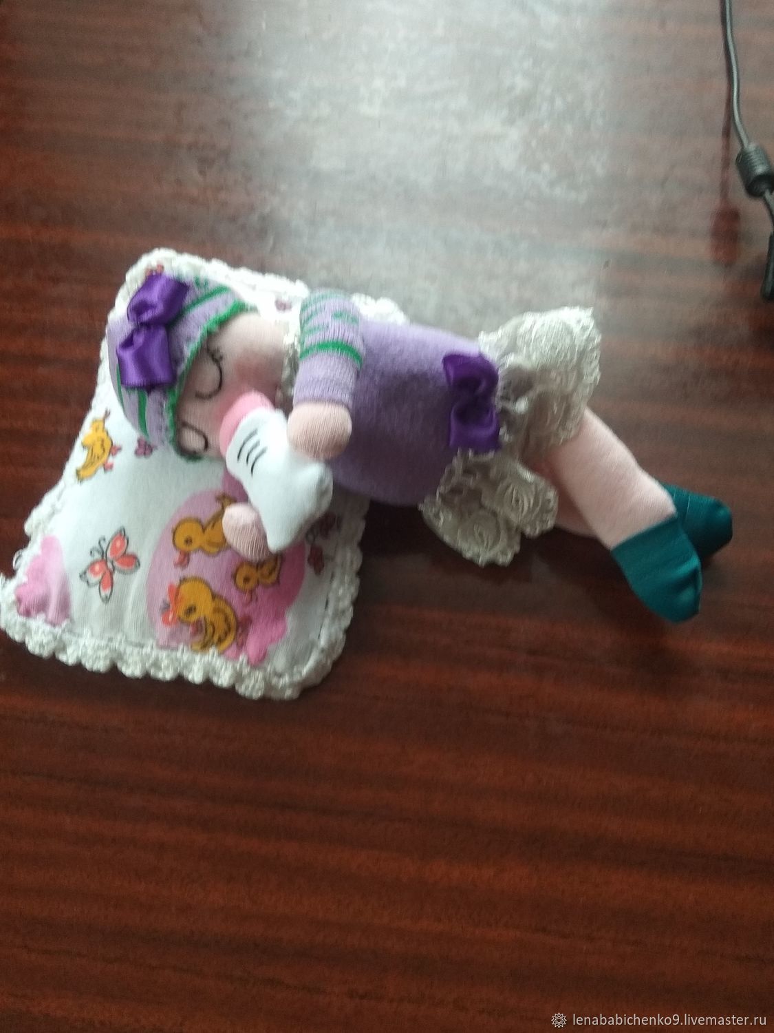 Кукла ручной работы Малышка с соской в интернет-магазине Ярмарка ...