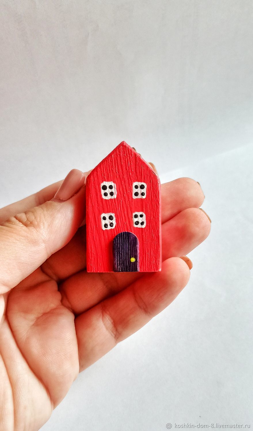 Брелок Домик. Деревянный домик в интернет-магазине Ярмарка Мастеров по ...