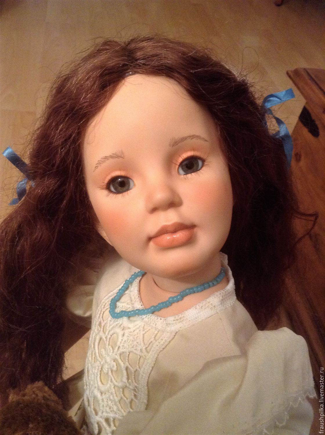 101 Коллекционная фарфоровая кукла от Donna Rubert 2001 год. ООАК в ...