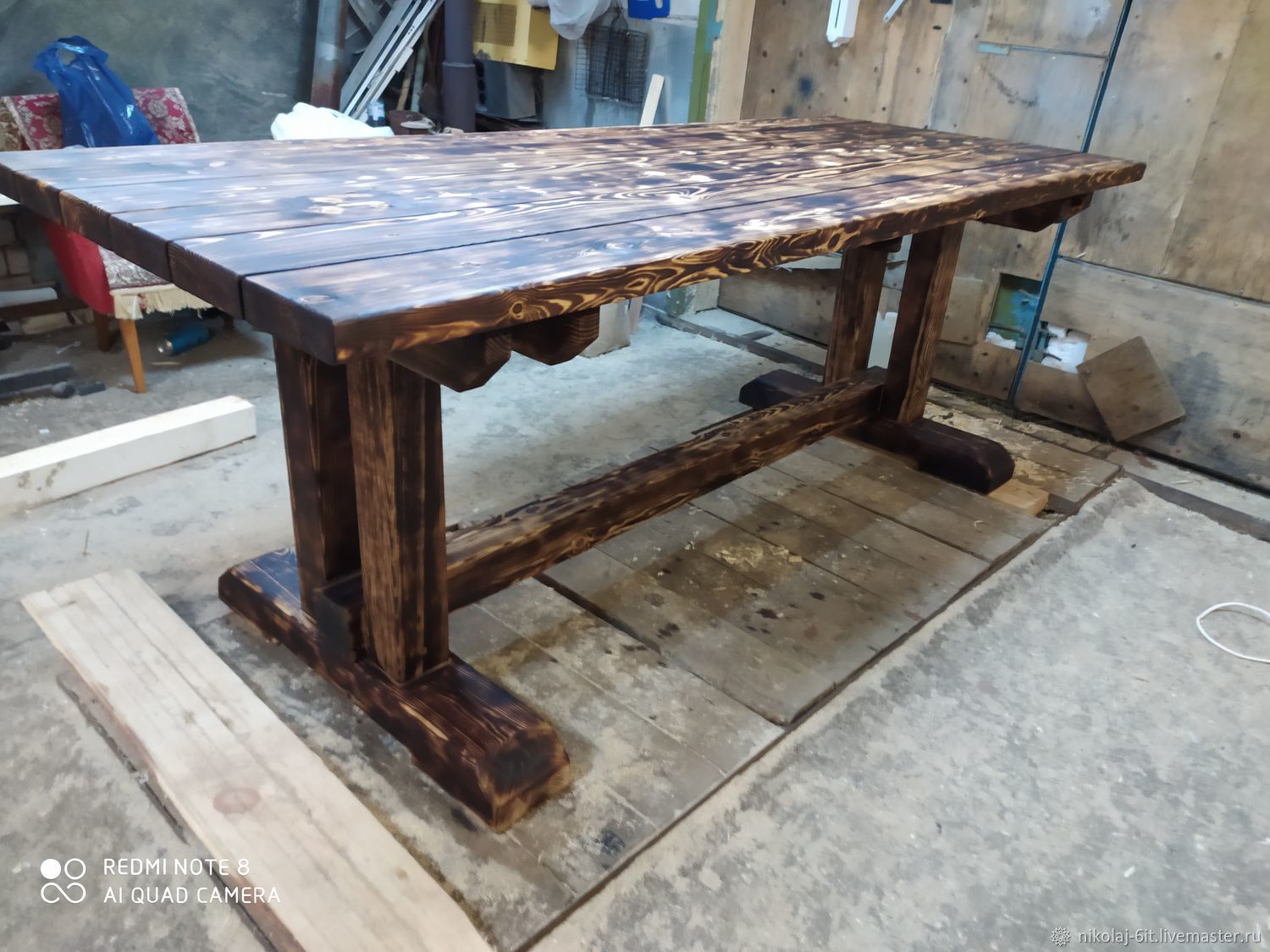 Стол из массива в интернет-магазине на Ярмарке Мастеров | Столы ...
