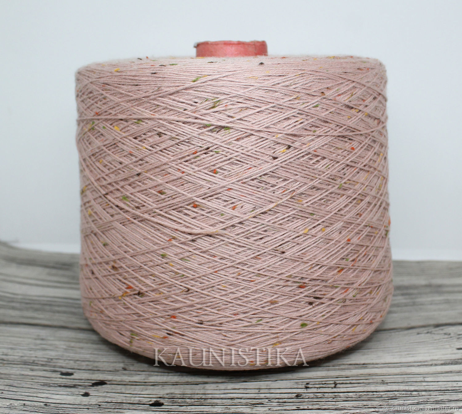 Slubby Clown 100 меринос твидовый Pale Blush Пыльная роза купить в интернет магазине Ярмарка