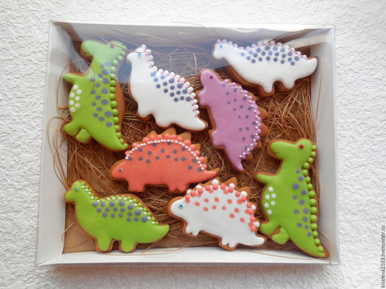 Gingerbread gingerbread dinosaurs.Cakes for kids – заказать на Ярмарке ...