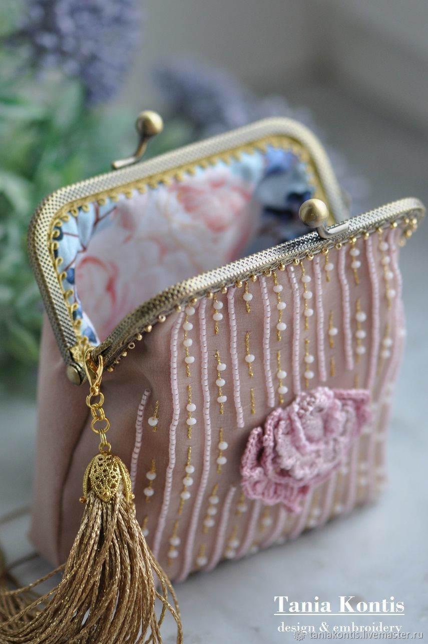 Миниатюрная сумочка "Rose Petal" – купить онлайн на Ярмарке Мастеров ...