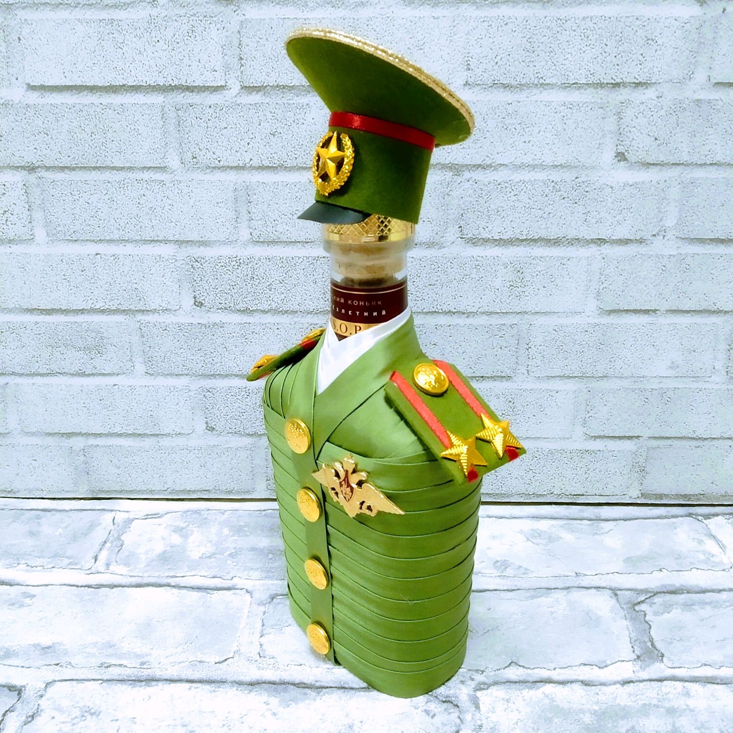 ПОДАРКИ МУЖЧИНАМ Военный из коньяка ПОДАРОК МУЖЧИНЕ мужской подарок в ...