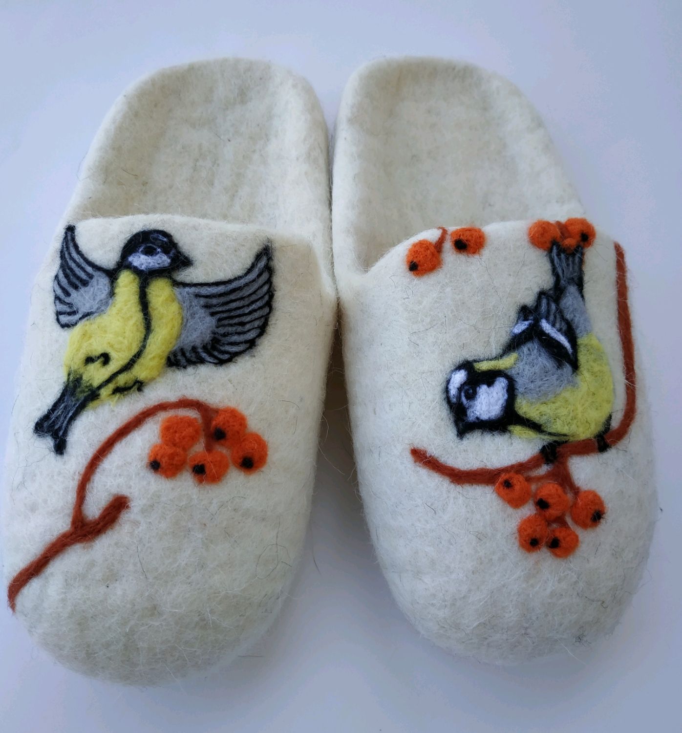 Тапочки валяные из натуральной овечьей шерсти в интернет-магазине на ...