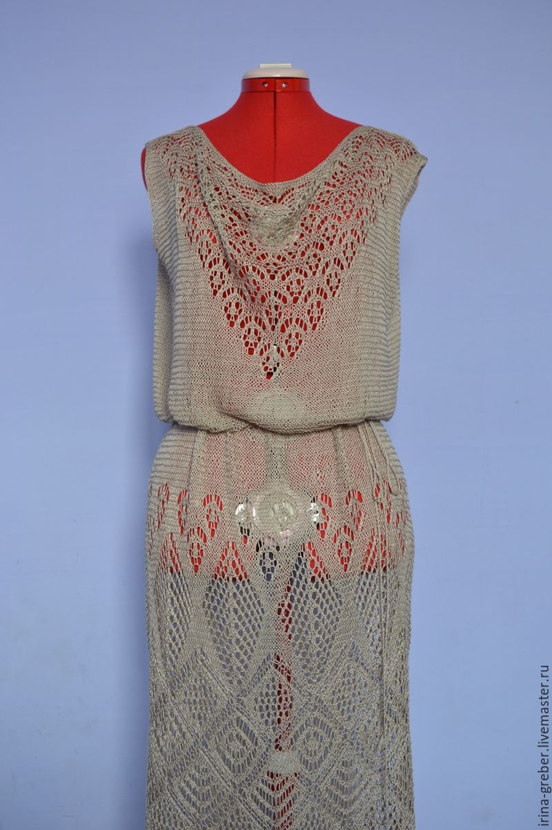 Платье вязаное купить в интернет-магазине Ярмарка Мастеров по цене ...