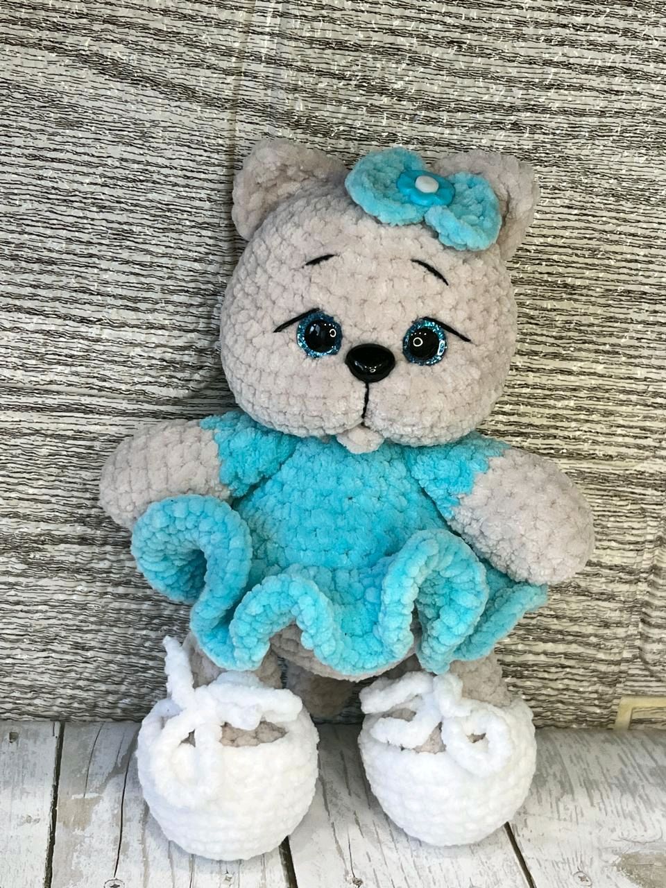 Котик в платье, в интернет-магазине Ярмарка Мастеров по цене 1600 ₽ – UNWW2RU | Амигуруми куклы ...