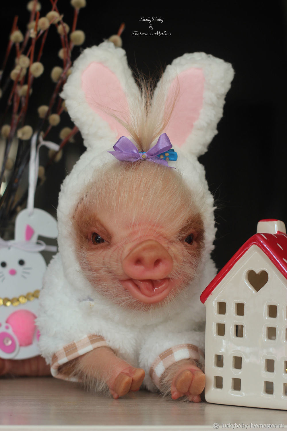 Куклы Reborn: Свинка реборн Harley Quinn .Молд Fawn by Cindy Musgrove ...