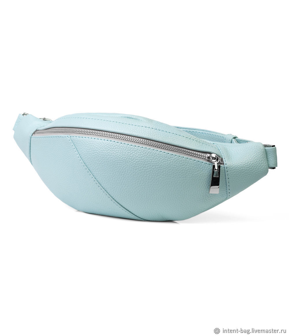 Кожаная поясная сумочка Banana Classic С103 (мята) – заказать на ...