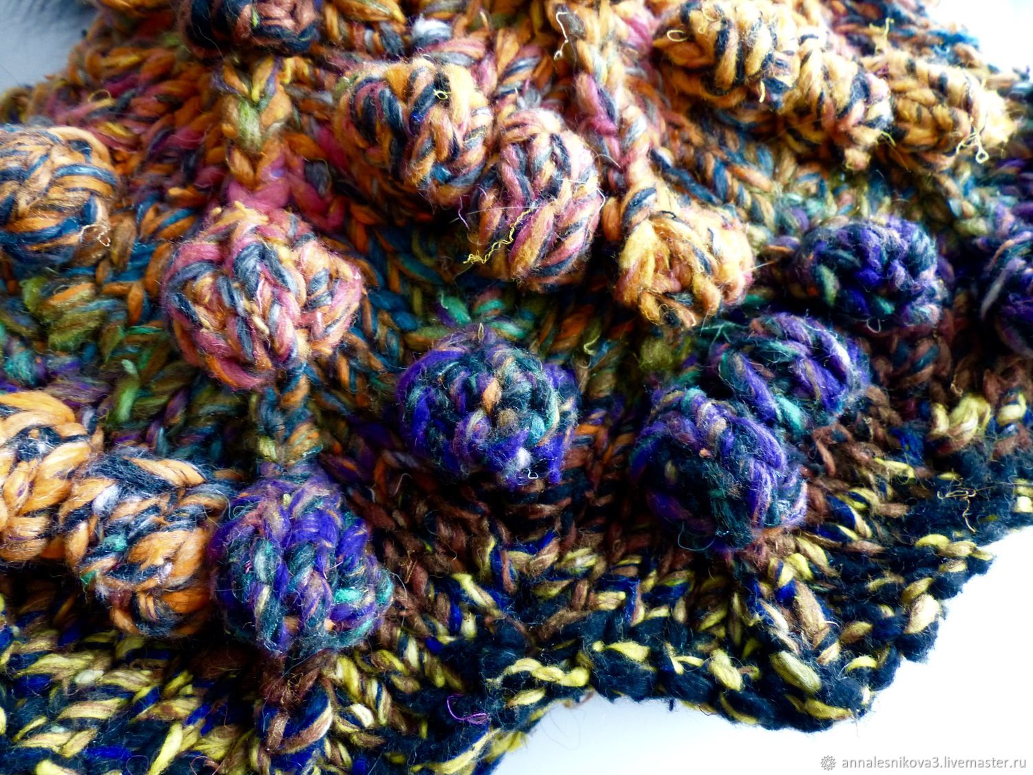 Шапка "ЛЮБИМАЯ" - пряжа NORO GINGA в интернет-магазине Ярмарка Мастеров ...