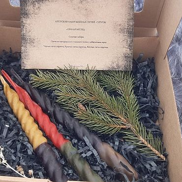 Заговорная свеча – купить на Ярмарке Мастеров | Ручная работа и хенд мейд