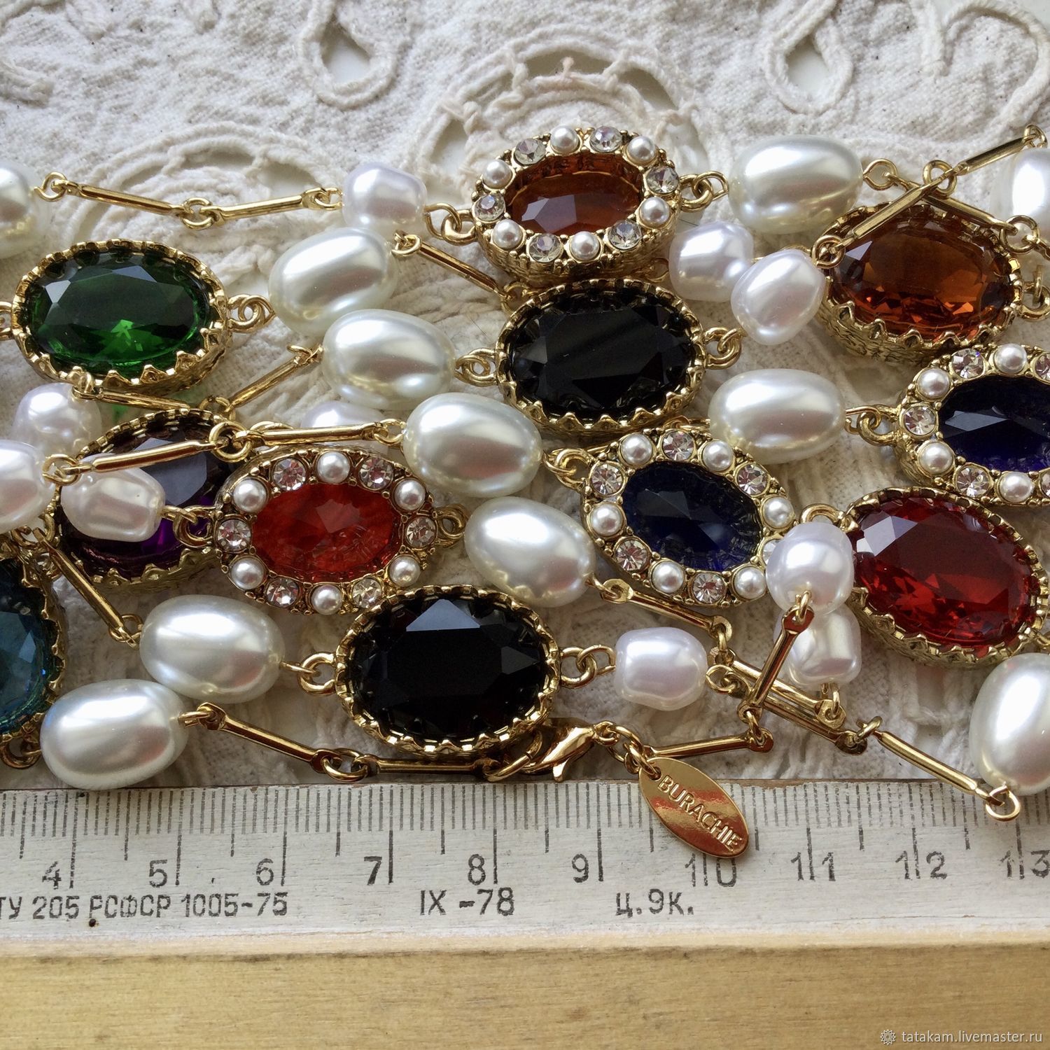 Винтаж: Burachie Колье - Сокровища морей (2734) в интернет-магазине на ...
