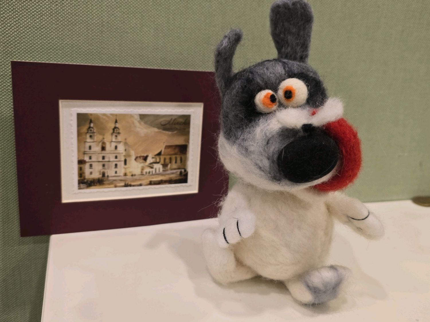 Валяная игрушка: Любопытный волчонок "Бади". ручная работа в интернет ...