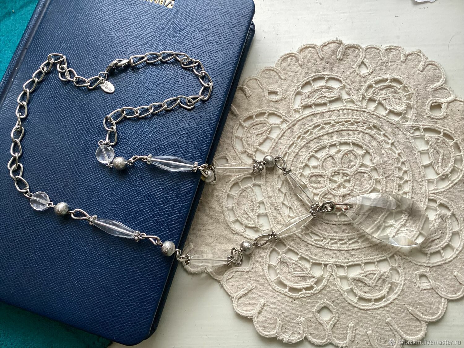 Винтаж: Lia Sophia Колье - Снежная королева, США, 1985-90 (4338) купить ...