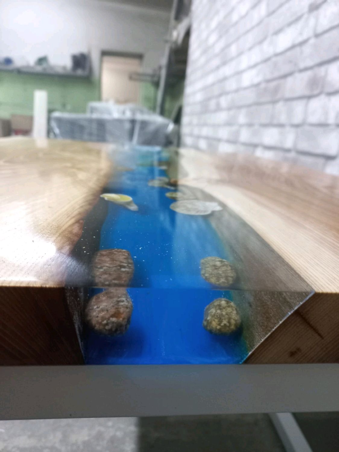 Стол река из эпоксидной смолы в интернет-магазине Ярмарка Мастеров по ...