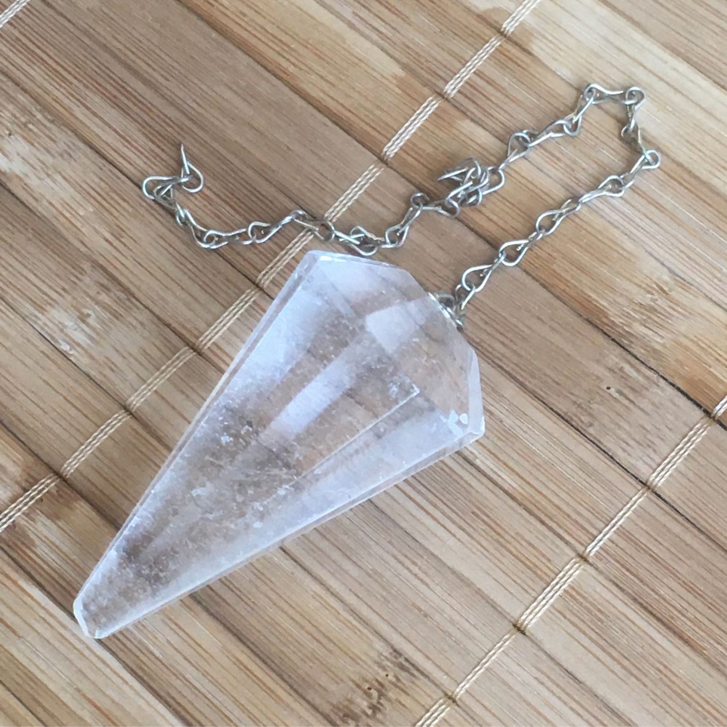 Маятник из горного хрусталя – заказать на Ярмарке Мастеров – NXX30RU ...