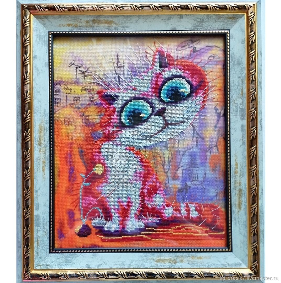 Картины: в раме вышитая Обыкновенное чудо купить в интернет-магазине ...