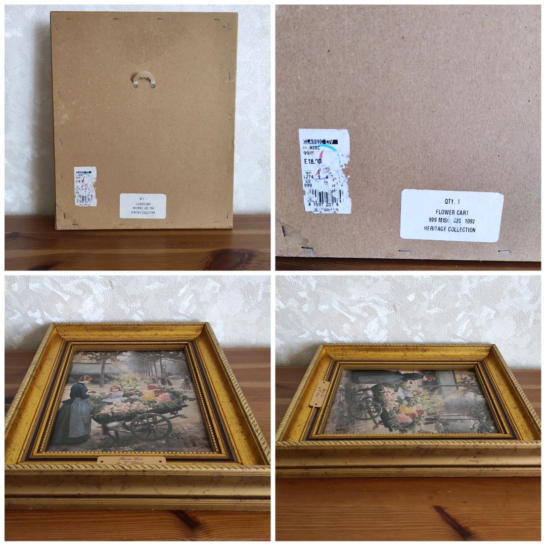 Винтаж: V, Gilbert,The Flower, картина в раме, Франция! – купить на ...