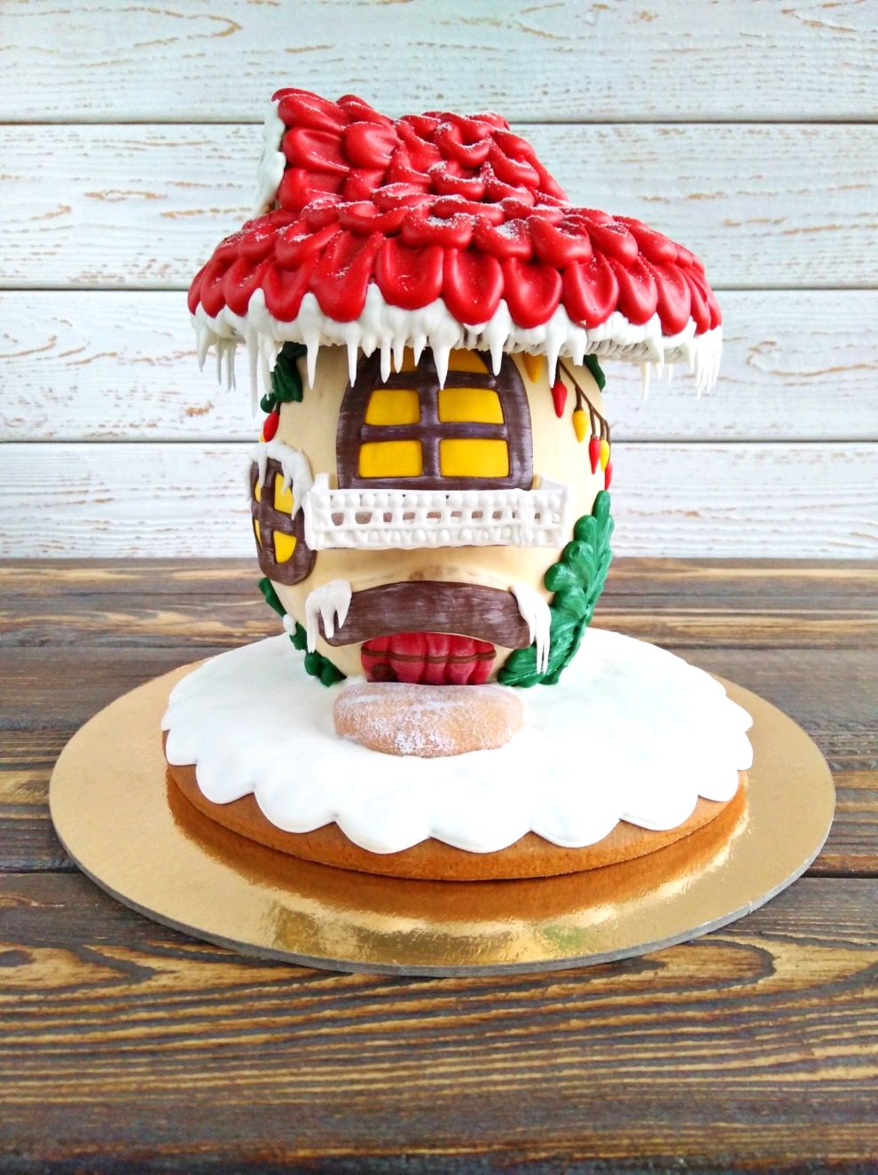 Сказочный домик "Грибок" в интернет-магазине на Ярмарке Мастеров | Набор пряников, Москва ...