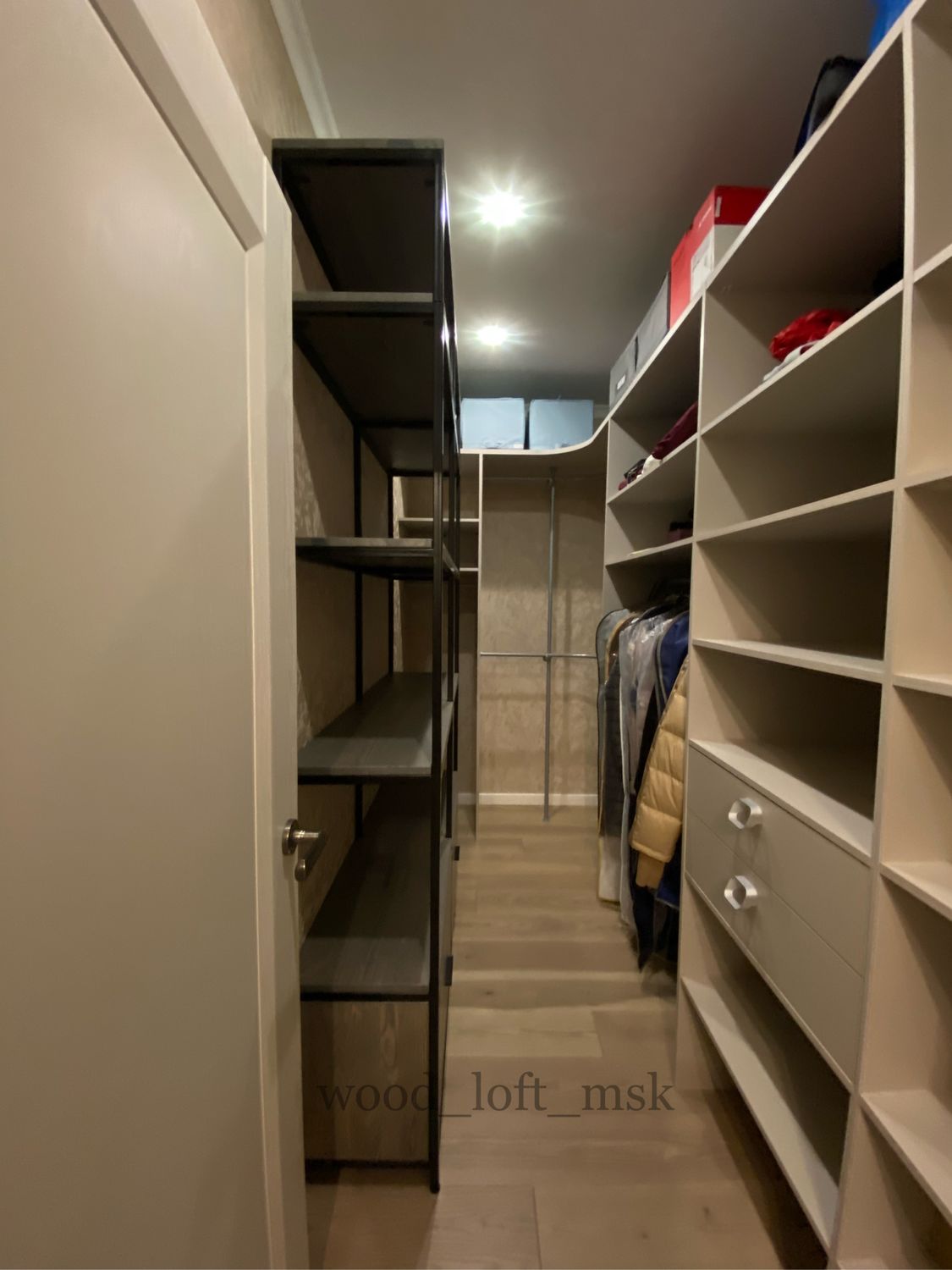 Стеллаж/гардероб/полки/шкаф на заказ в интернет-магазине Ярмарка Мастеров по цене 54700 ...