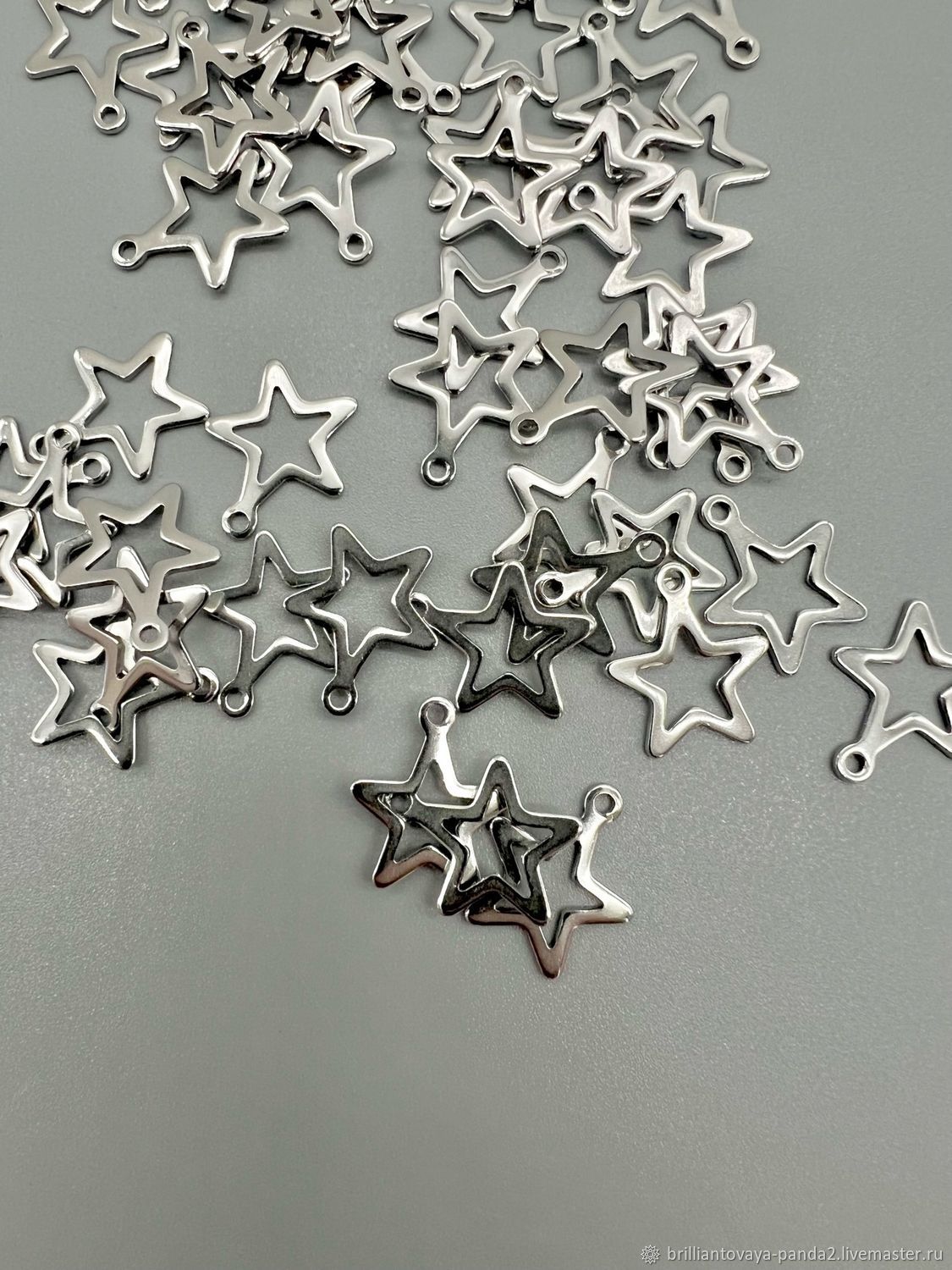 Подвеска из нержавеющей стали звезда купить в интернет-магазине Ярмарка ...