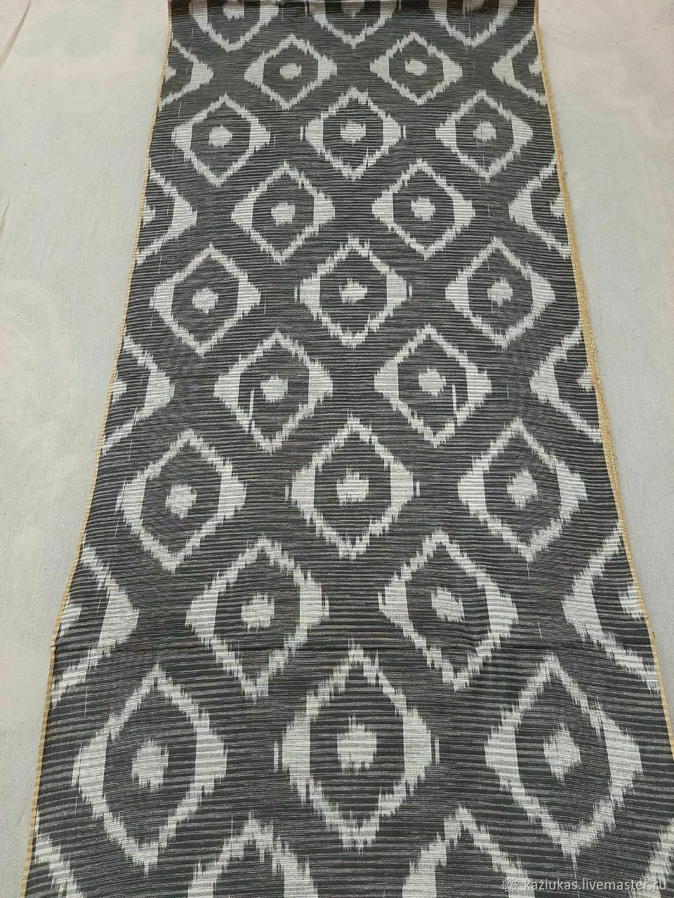 Узбекский хлопковый икат ручного ткачества – купить онлайн на Ярмарке ...