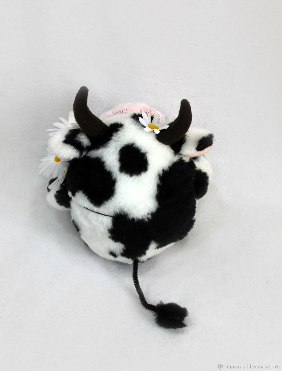 Корова Ромашка – заказать на Ярмарке Мастеров – MFYGMRU | Мягкие ...
