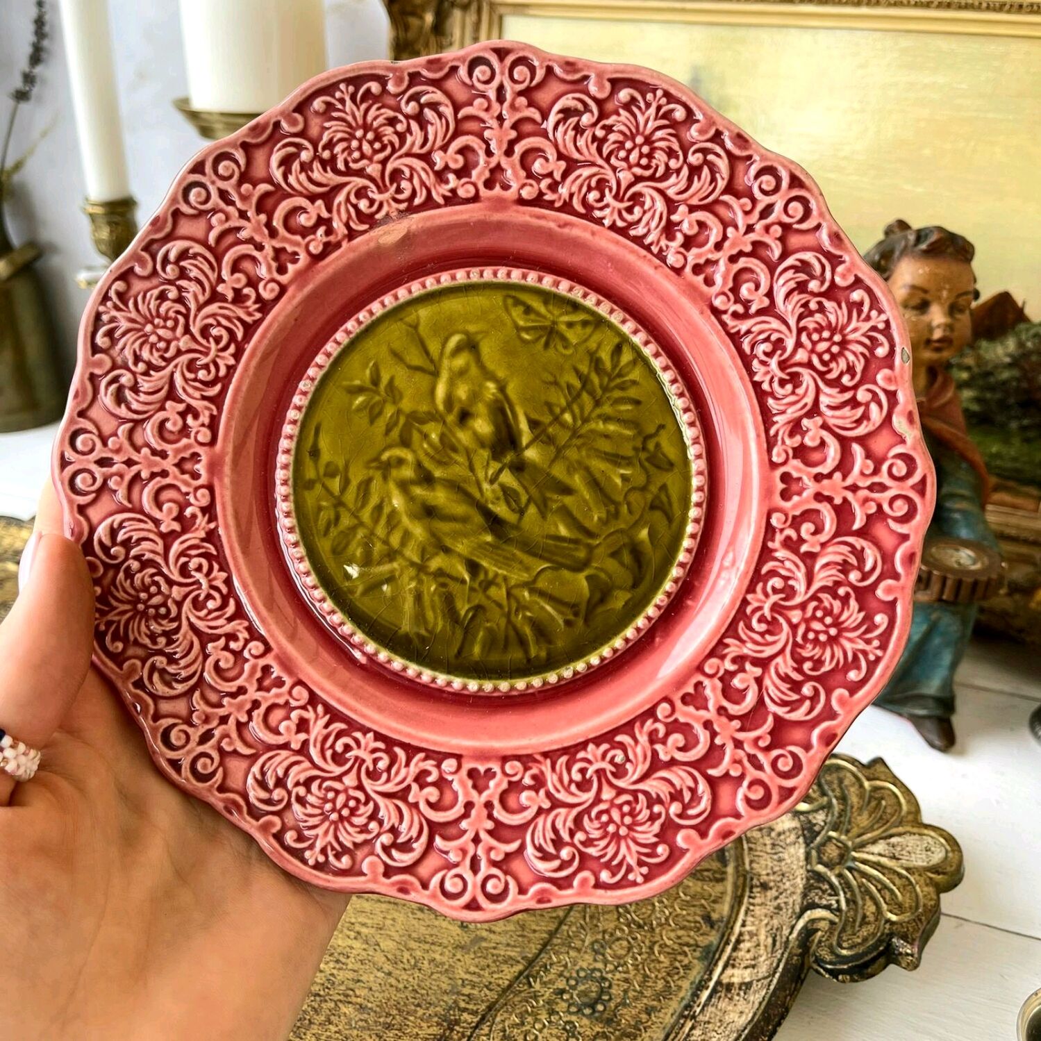 Винтаж: Антикварные настенные тарелки. Villeroy&Boch. Майолика купить в ...