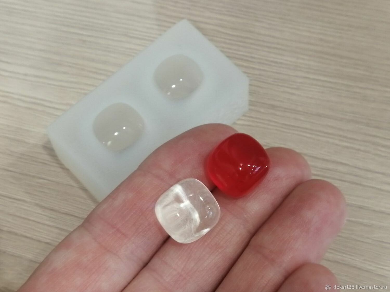 Молд для смолы, КРУГЛЫЕ КУБИКИ, 12 мм. Арт.МС80 купить в интернет ...