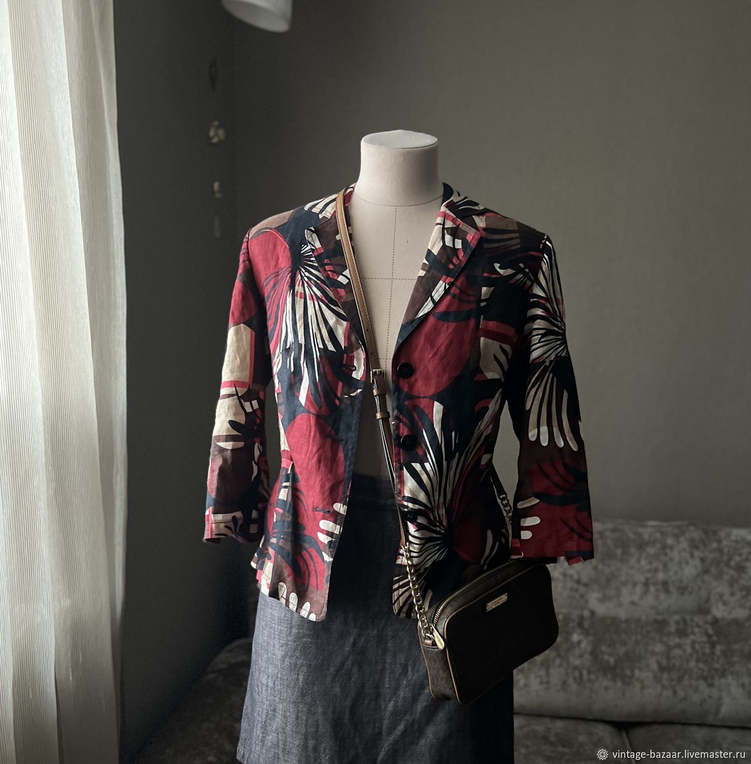 Винтаж: Marco Pecci. Летний жакет из льна Германия. в интернет-магазине ...