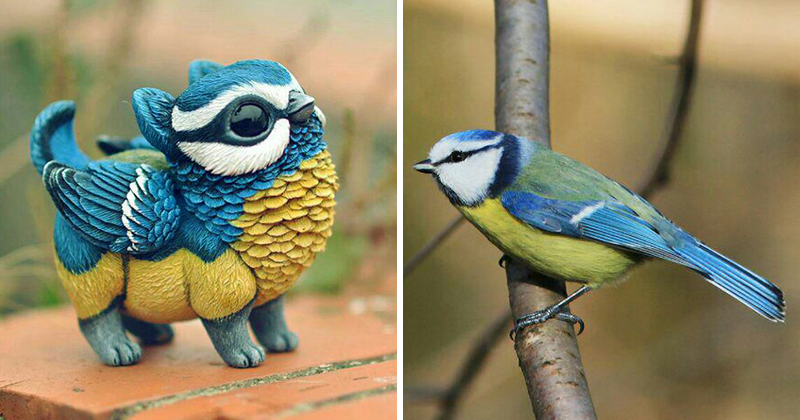 Сказочные птицы от испанского скульптора Lisa Toms: Идеи и вдохновение ...