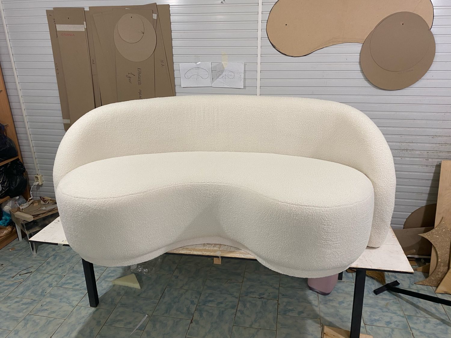 Диван букле дизайнерский в интернет-магазине Ярмарка Мастеров по цене ...