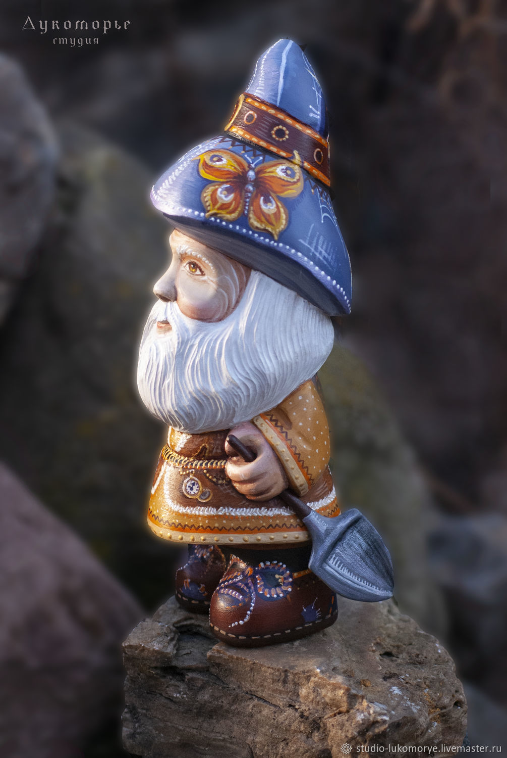 Аметистовый гномик "Ампель" (22 см) в интернет-магазине на Ярмарке ...