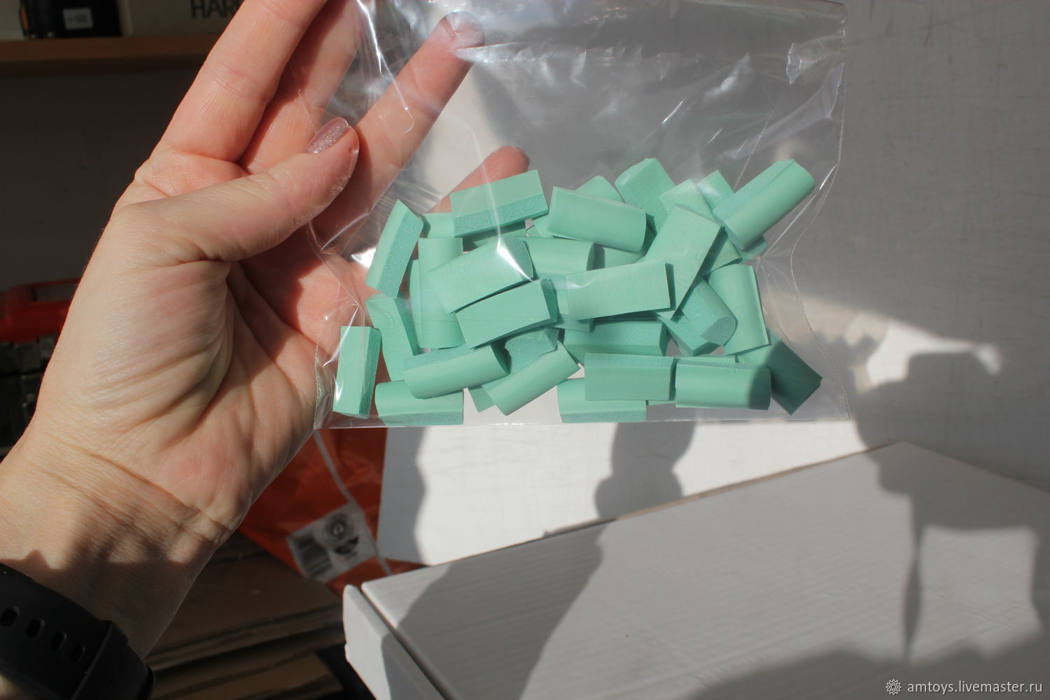 Foam chunks для слаймов купить в интернет-магазине Ярмарка Мастеров по ...